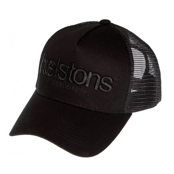 Cap Helstons Logo Black Black in stock | iCasque.co.uk